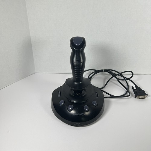 Raider Pro Joystick Flight Stick Interact P-210 Analog 15pin Windows 95 ...