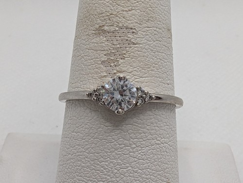 IBB Sterling Silver 925 Cubic Zirconia Ring Size 8.75 | eBay