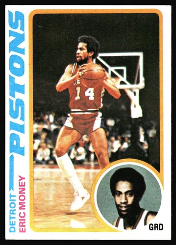 1978-79 Topps Eric Money #104 Detroit Pistons | eBay