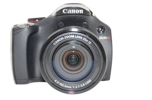 Canon PowerShot SX30 IS Digital Camera 14.1MP Optical Zoom Used | eBay