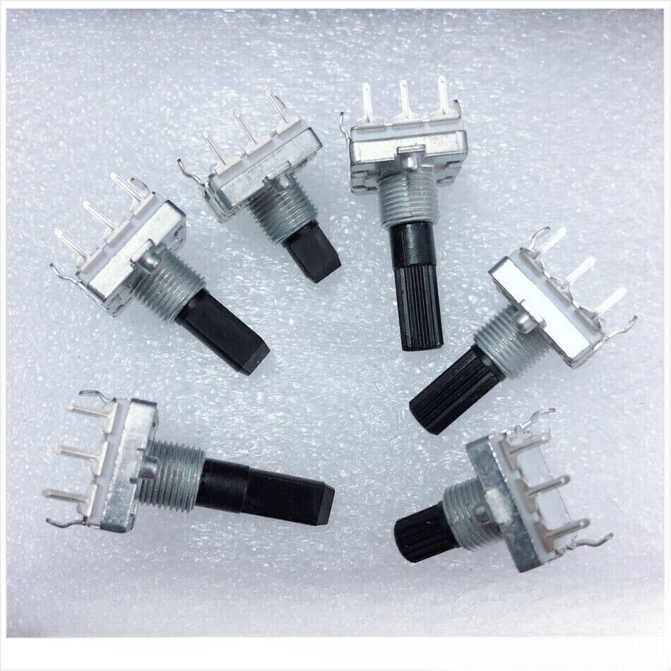 EC16 Series Encoder 3-pin Amplifier Volume Adjuster 360° Rotary ...