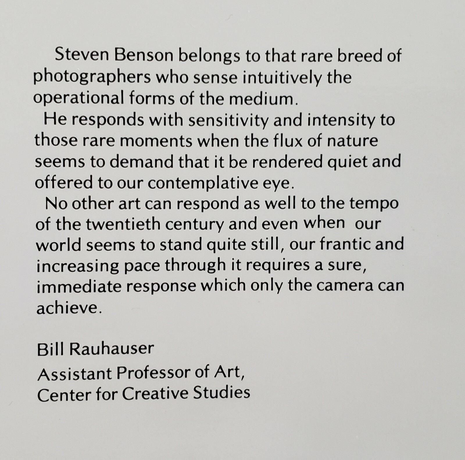 Steven Benson photographs of the US and Europe SIGNED | eBay