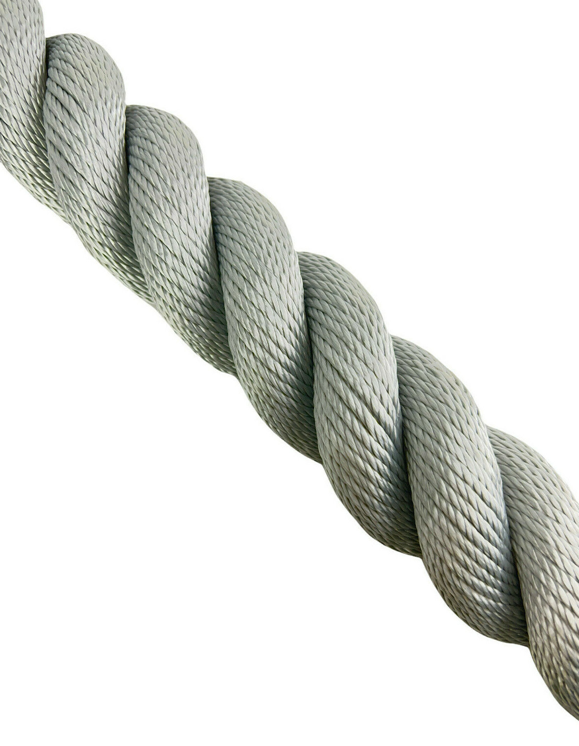 3 Strand Grey Garden Decking Rope, Decoration Handrail Barrier Outdoor ...