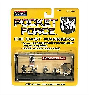 Monogram Pocket Force Die Cast Warriors 8077 1/72 German Infantry WWII ...