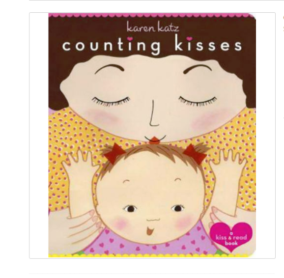 COUNTING KISSES by Karen Katz a Hardcover board book FREE USA SHIPPING ...