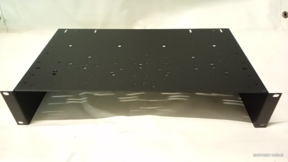 19 Zoll Rackablage 2HE Rackwanne 25cm 2U Rack 19" Rack Ablage 2HE | eBay