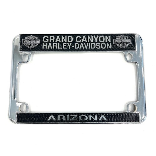 oem Harley Grand Canyon Arizona Motorcycle AZ License Plate Frame Mount ...