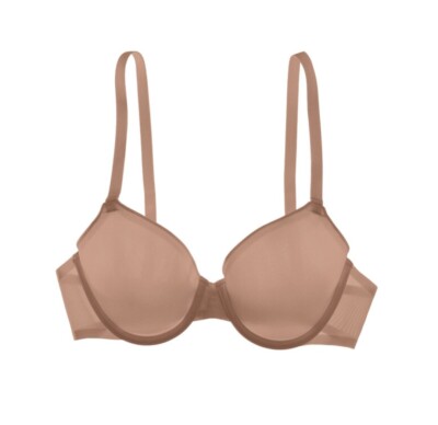 NWOT Cuup Bra The Demi Mesh Taupe 38F | eBay