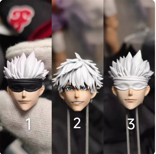 1/12 Jujutsu Kaisen Satoru Gojo Head Carving For 6" SHF/FIGMA Male ...