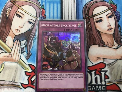yugioh Abyss Actor Back Stage super rare 1st edition DESO-EN028 | eBay