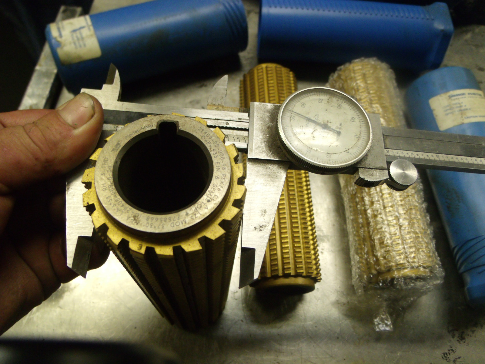 Gleason Phauter Hurth gear Hob 2-3/8 dia 8" long 1.25 arbor hole NEW ...