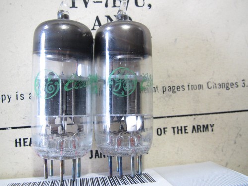 MATCHED PAIR OF NOS 6J6 / 5964 GE TV7 tested #2 | eBay
