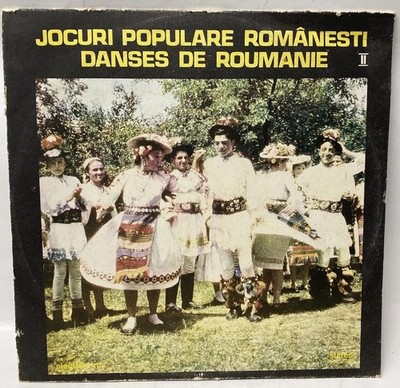 Jocuri Populare Românesti - Danses De Roumanie II (LP) Romanian Folk ...