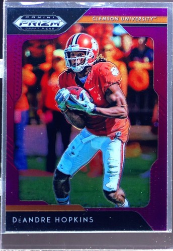 2019 Prizm Draft Picks DeAndre Hopkins Prizms Purple #28 Tigers | eBay