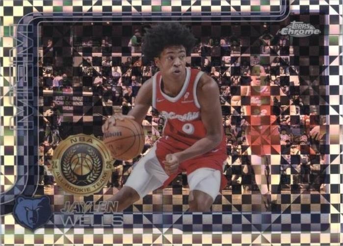 2025-26 Topps Chrome - Jaylen Wells #200 X-Fractor for sale online | eBay