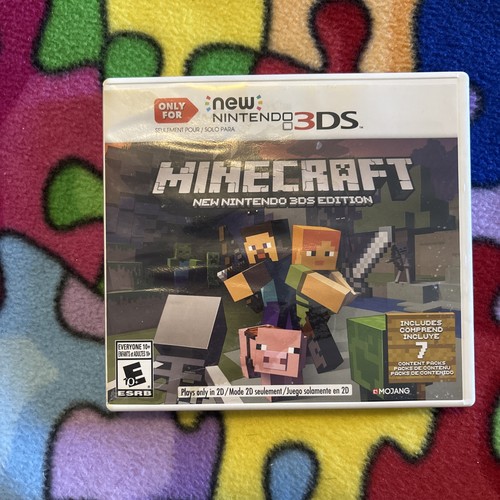 Minecraft: New Nintendo 3DS Edition (Nintendo 3DS, 2017) Cartridge Only ...