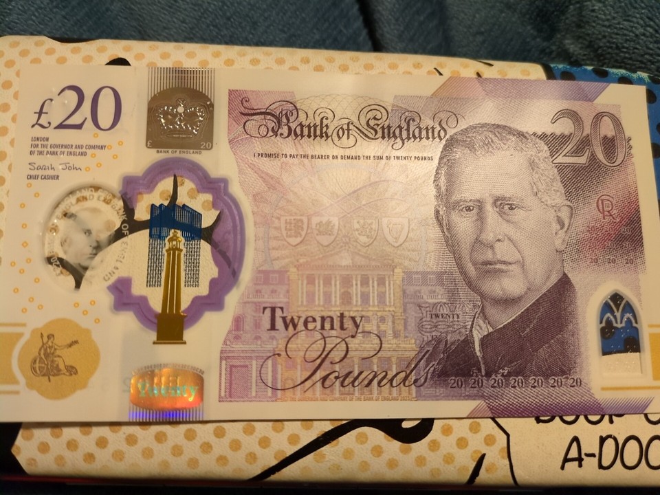 New £20 King Charles Note Perfect Condition | eBay UK