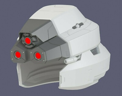 Shinra Soldier Trooper Cosplay Helmet Final Fantasy 7 Remake ff7R FF7 ...