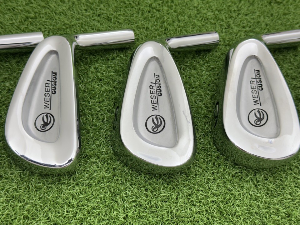 NEW Weser Custom Golf Iron Set 6-PW (HEADS ONLY) Right Handed Cavity ...