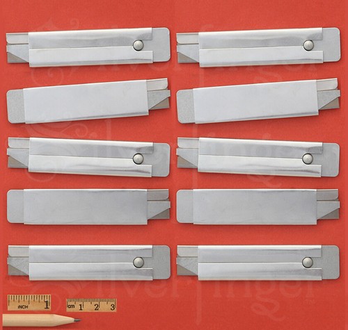 BOX CUTTER UTILITY KNIVES CARTON KNIFE SINGLE EDGE RAZOR BLADES STEEL 5 ...