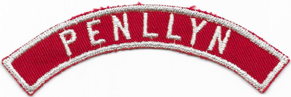 Penllyn Red and White RWS Community Strip Vintage Boy Scouts BSA | eBay