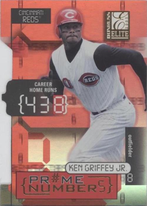 2001 Donruss Elite - Prime Numbers Ken Griffey Jr #PN-2C Die-Cut /430 for sale online | eBay