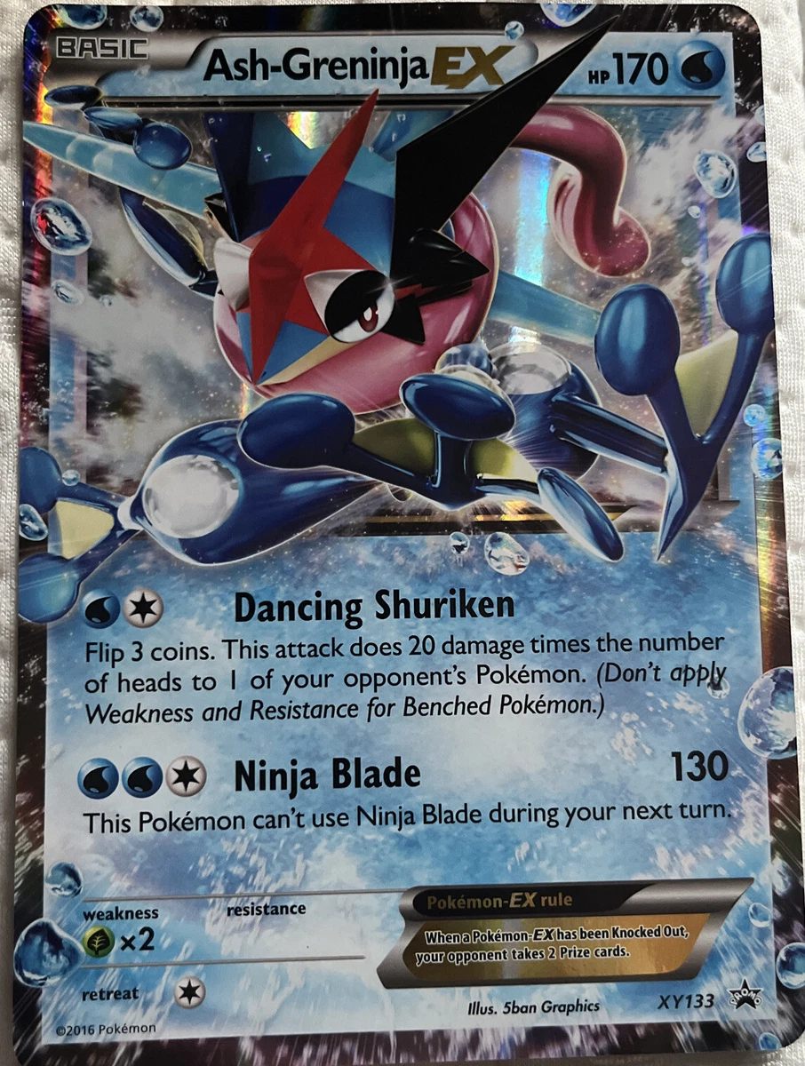 Mega Greninja Ex Card