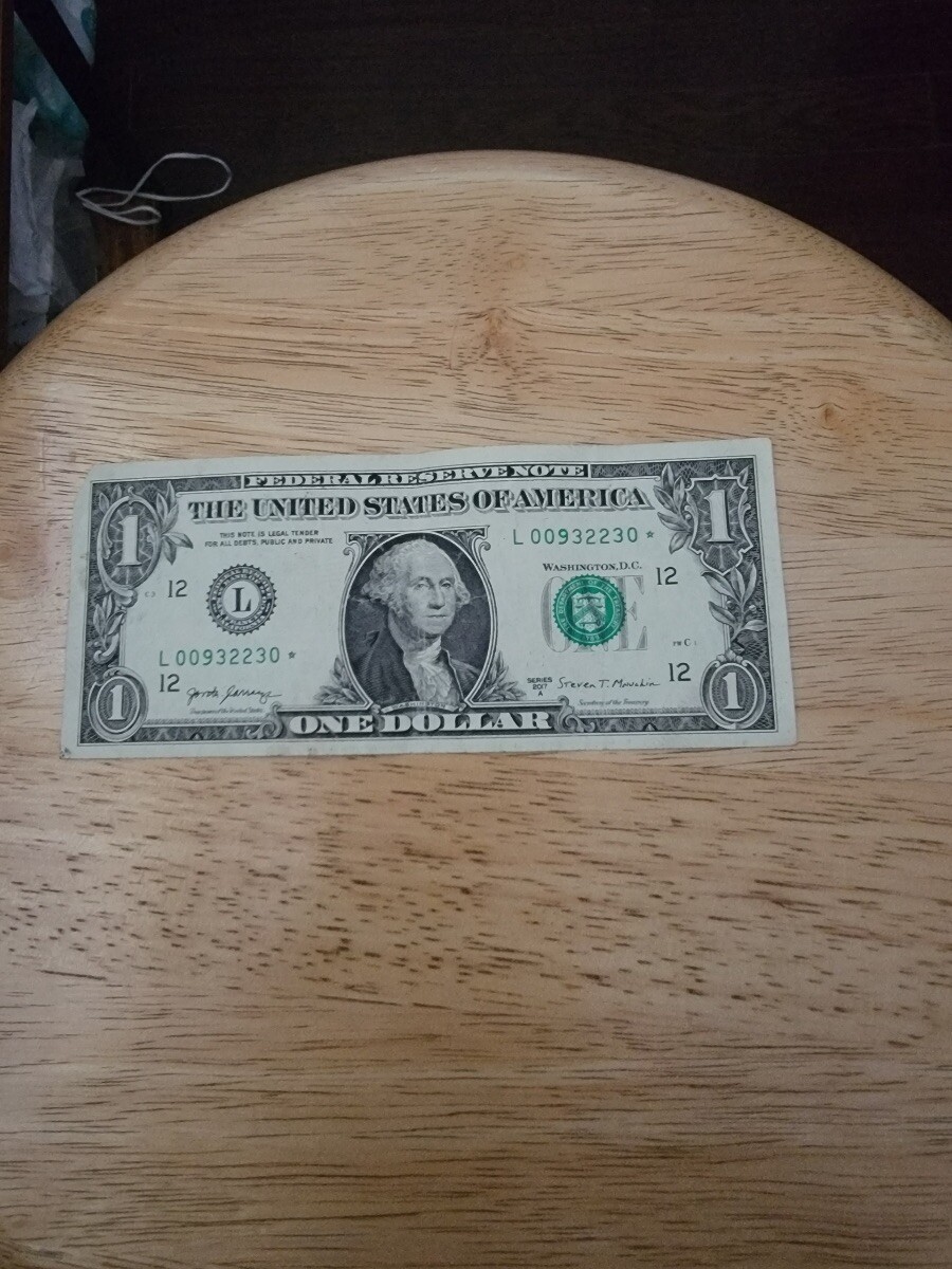 2017 star note 1 dollar bill | eBay