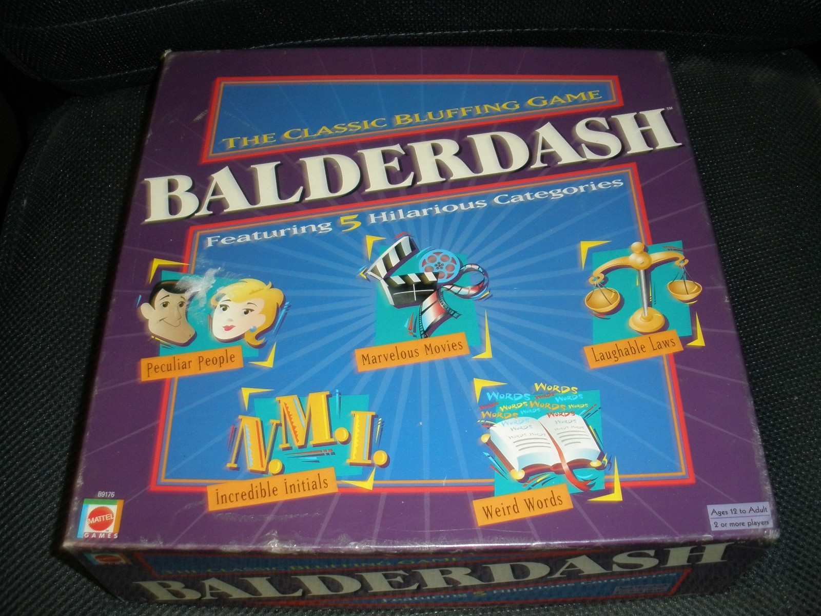 2003 MATTEL BALDERDASH GAME THE CLASSIC BLUFFING GAME FEATURES 5 ...