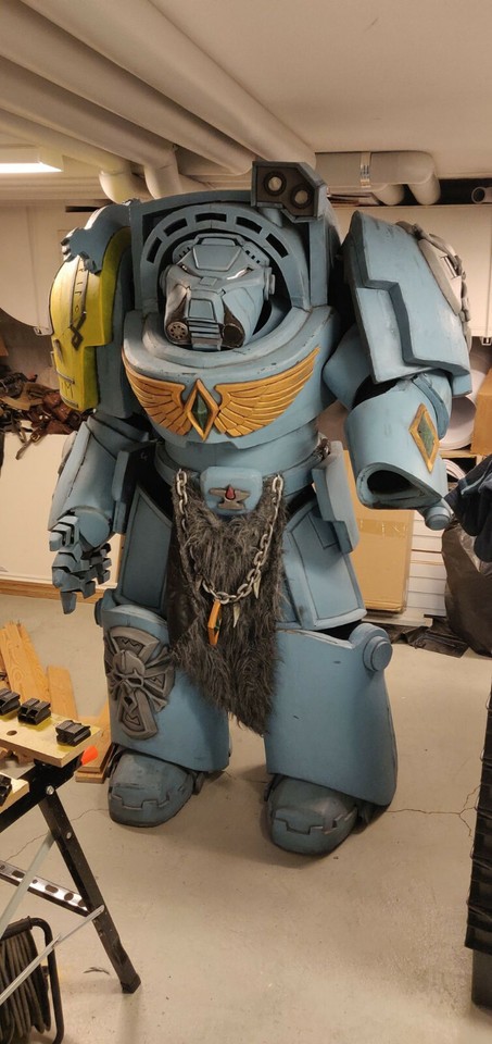 GAMES WORKSHOP - TERMINATOR suit cosplay custom - LIFESIZE - WEARABLE ...