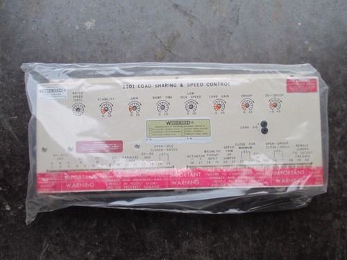 2301 Woodward Load Sharing Module & Speed Control for EG3P Governor ...