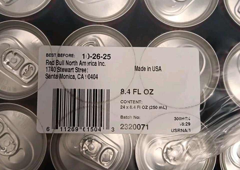 Rare Red Bull Zero Monk Fruit In Hand 8.4oz Full Case Of 24 | eBay