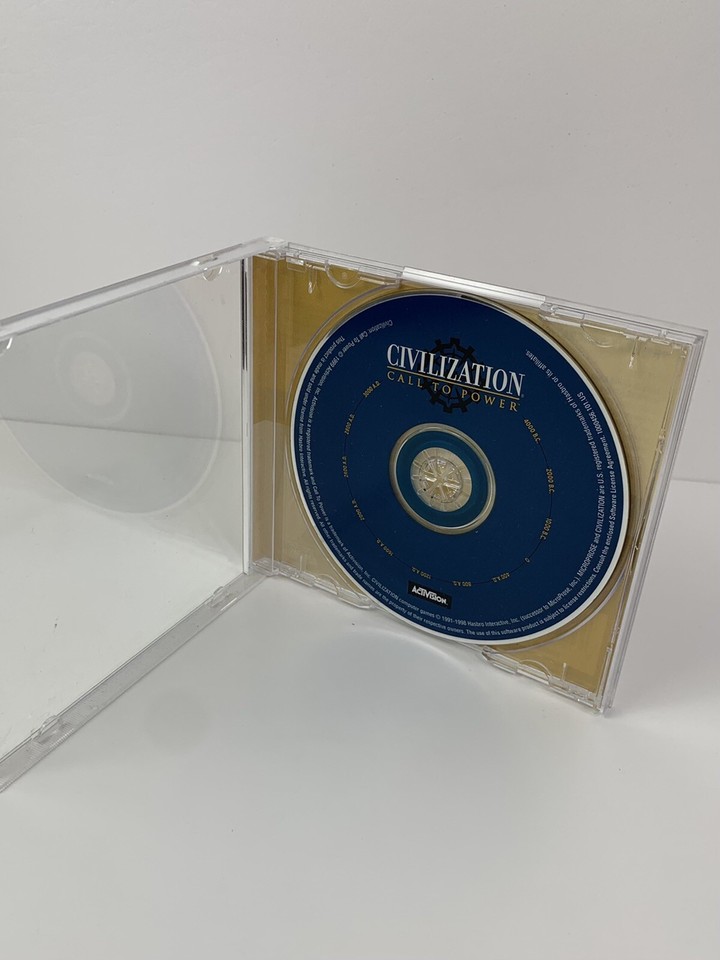 Civilization: Call to Power PC 1999 Activision Hasbro Interactive ...