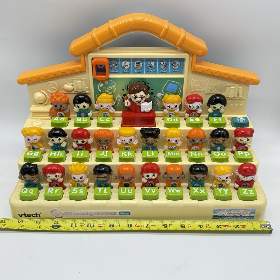 VTech ABC Learning Classroom with WEB Connection Sounds Interactive ...