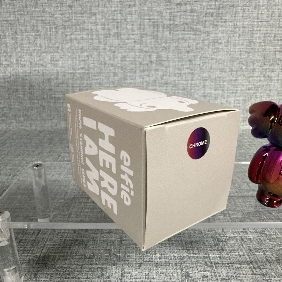 Elfie Here CHROME Figure Unbox Industries | eBay