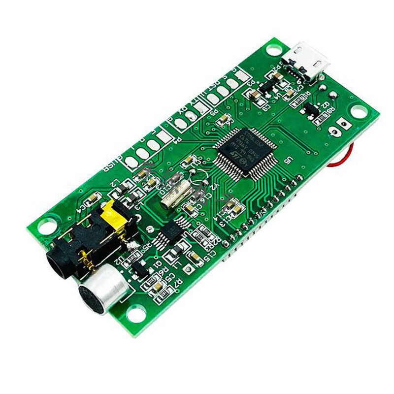 FM Radio Transmitter Module Frequency Modulation Digital Board Button ...