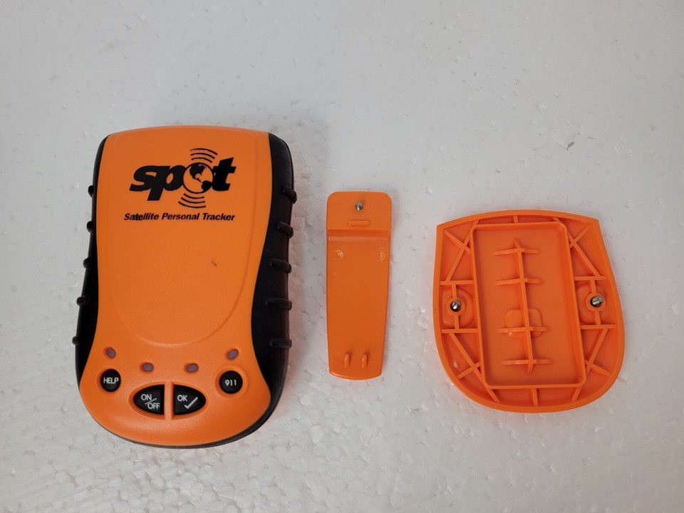SPOT Satellite Personal Tracker Handheld GPS Transmitter Safety Alert ...