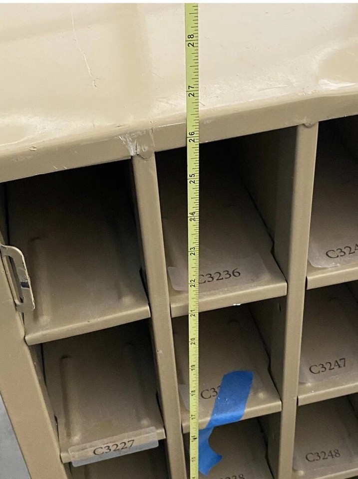 Post Office Box Door Case Lot of 30 Doors 22”x 26” Liberty University ...