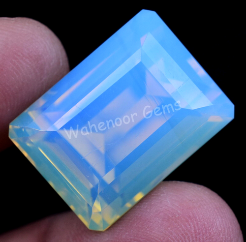 Natural Lime Opal 40.70 Ct Emerald Welo Untreated Australian Certified ...