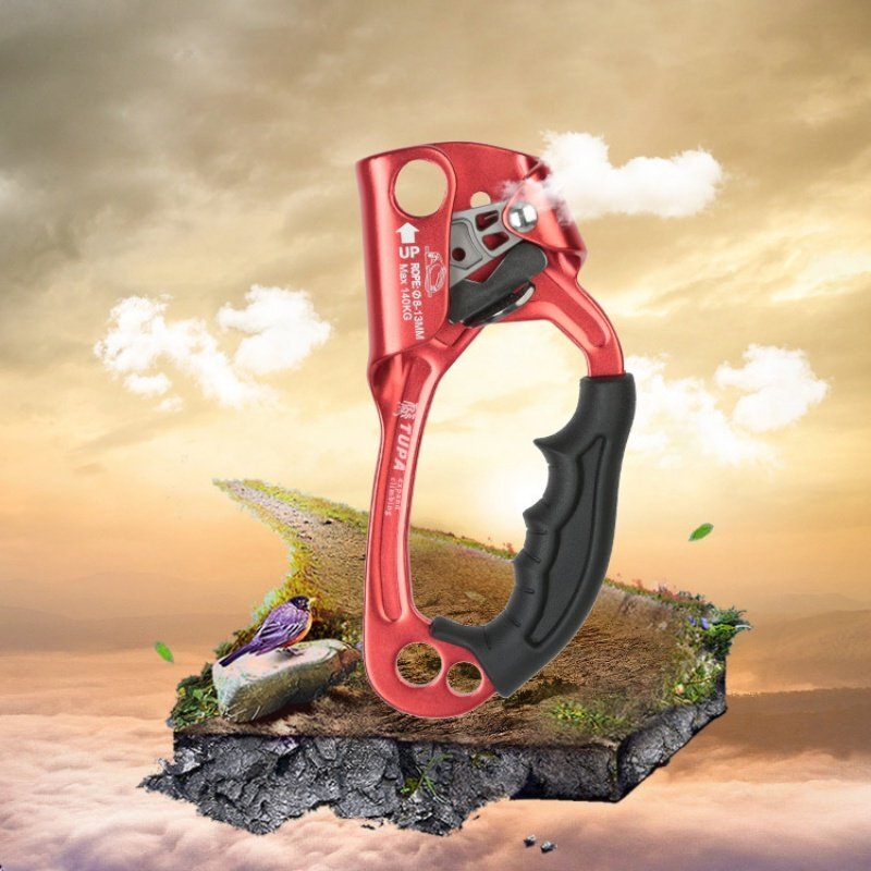 Safety Right Hand Ascender Rock Climbing Arborist Rappelling 8~13mm ...