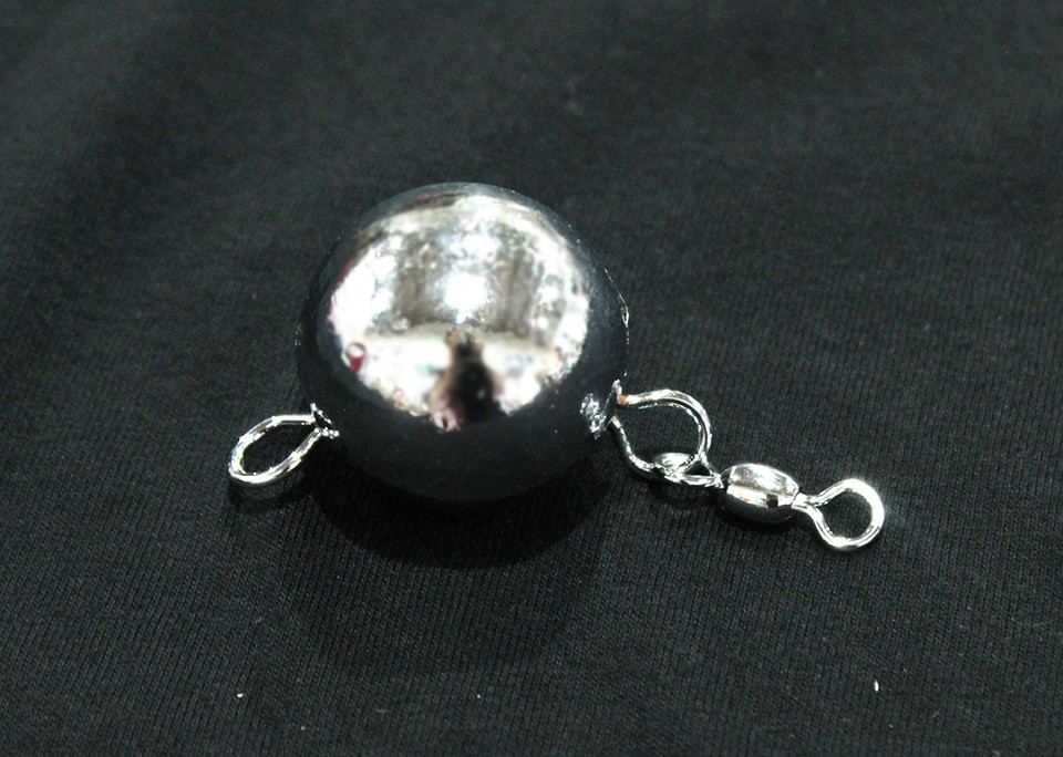 Jigging World Chrome Ball Sinkers with Swivel FREE SHIPPING in the US ...
