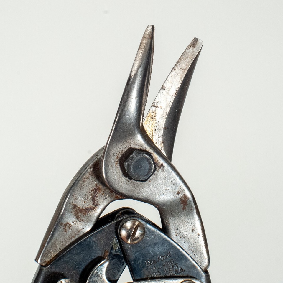 Blue-Point by Snap-On Tin Snips Set Shears Sheet Metal Cutters Made in ...