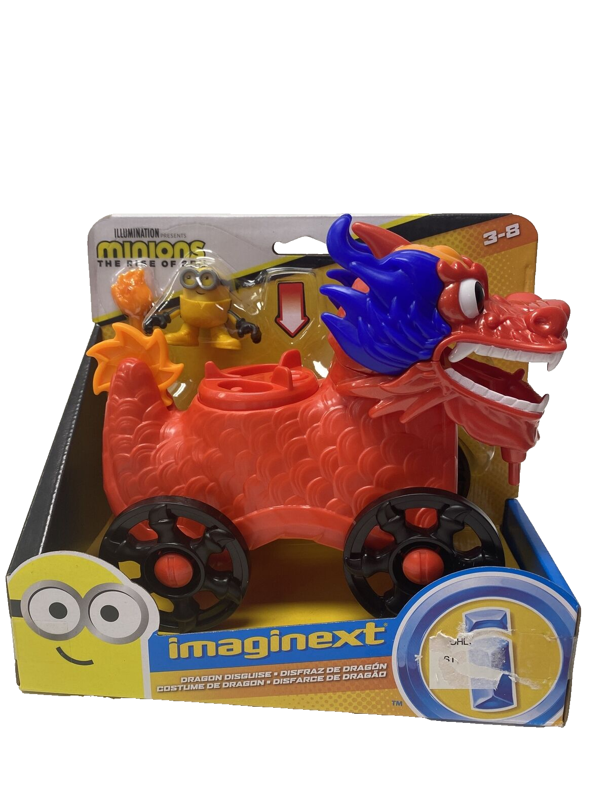 Fisher Price Imaginext Minions The Rise of Gru - Dragon Disguise w ...