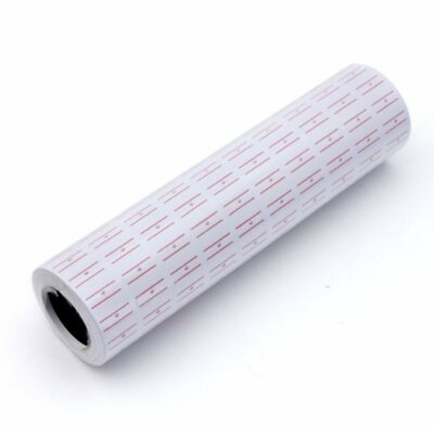 3800 Pcs White Red Line Tags Labels Refill MX-5500 Gun Markdown Price ...