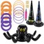 16pcs Party Halloween PInflatable Spiders Witch Hat Ring Toss Toys Game ...