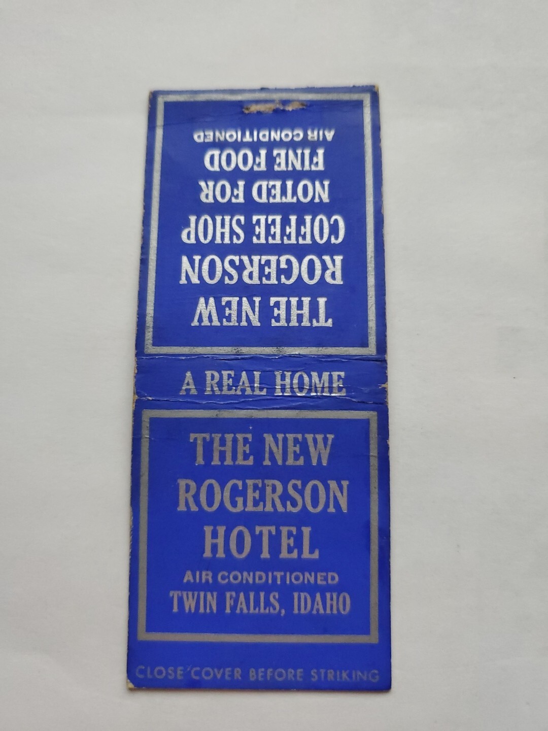 The New Rodgerson Hotel Twin Falls Idaho Matchbook Cover | eBay