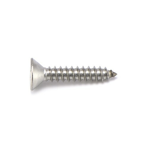 Self Tapping Screw 6g x 50mm Countersunk 304 Stainless Steel - Box of ...