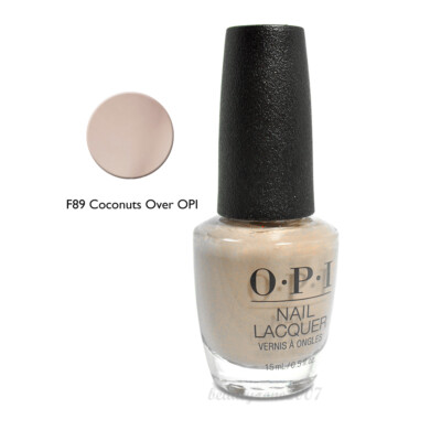OPI Nail Polish F89 Coconuts Over OPI 0.5oz | eBay