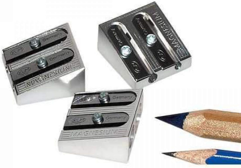 KUM 2-Hole Pencil Sharpener Magnesium Alloy Wedge Profile | eBay