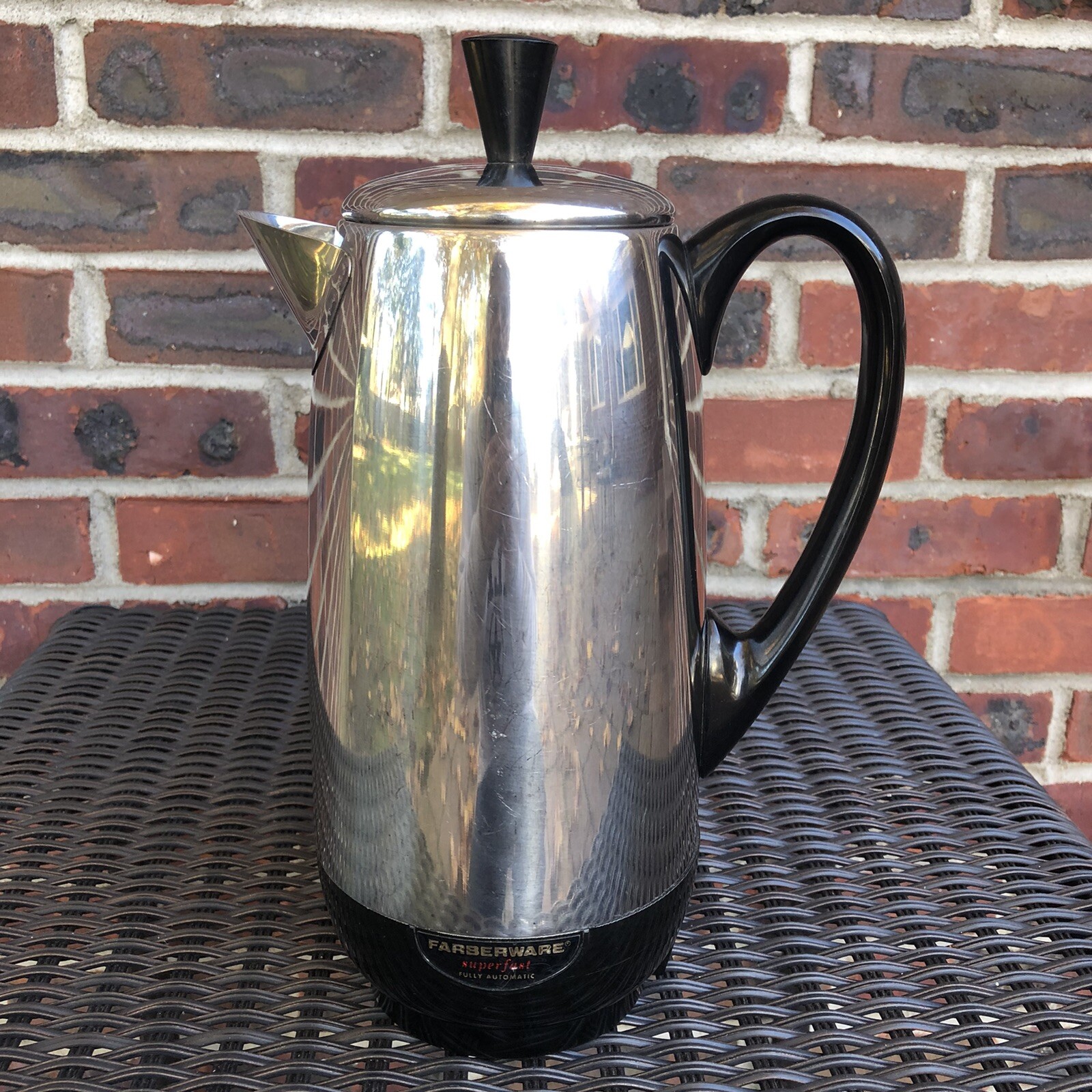 Farberware Superfast 142B Percolator Coffee Pot Stainless 12 Cup USA | eBay